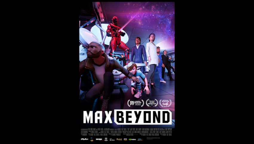Animated Sci-Fi Thriller Max Beyond Releases April 23 2024 – Metal Life ...