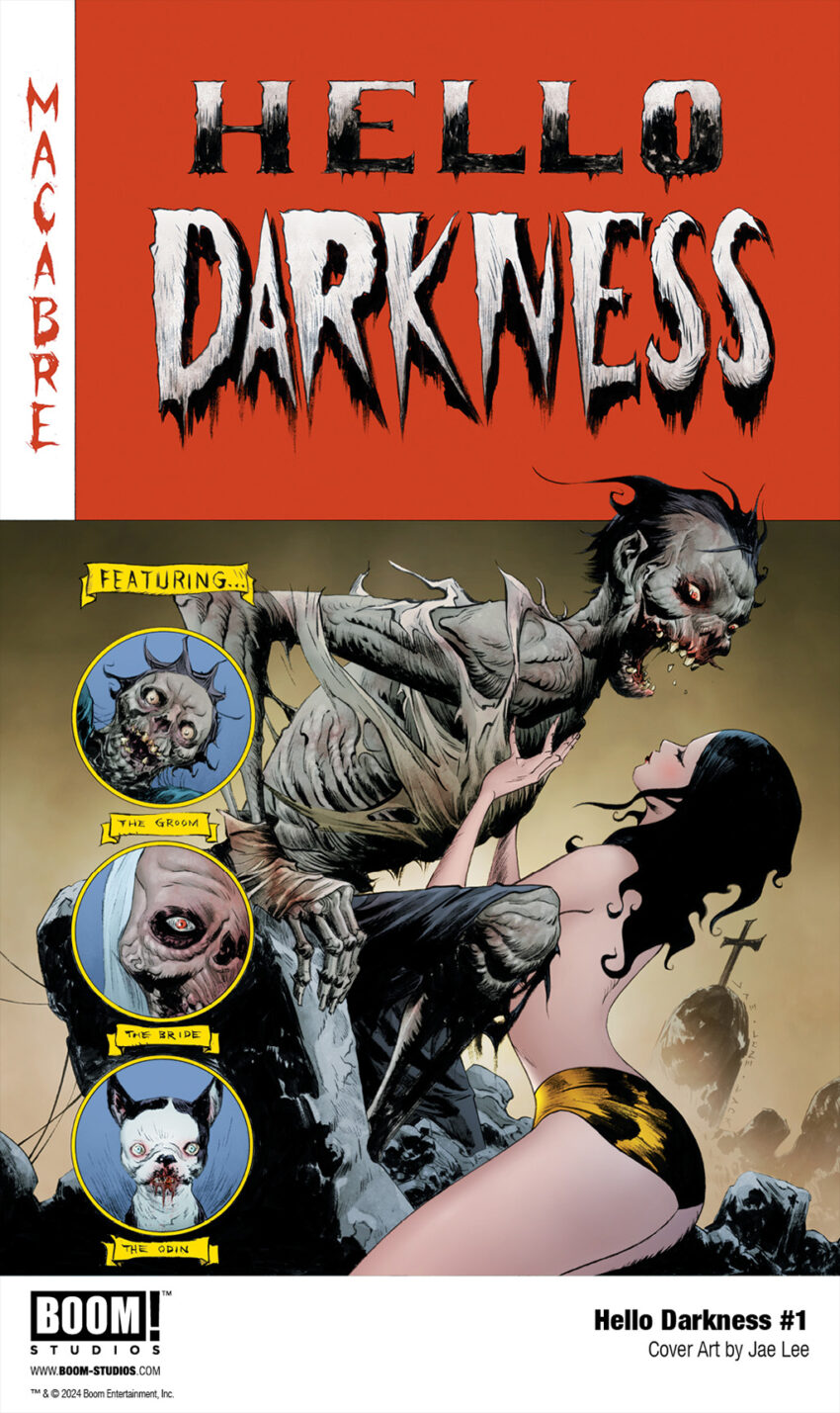 BOOM Studios Announces San Diego Comic Con 2024 HELLO DARKNESS ...